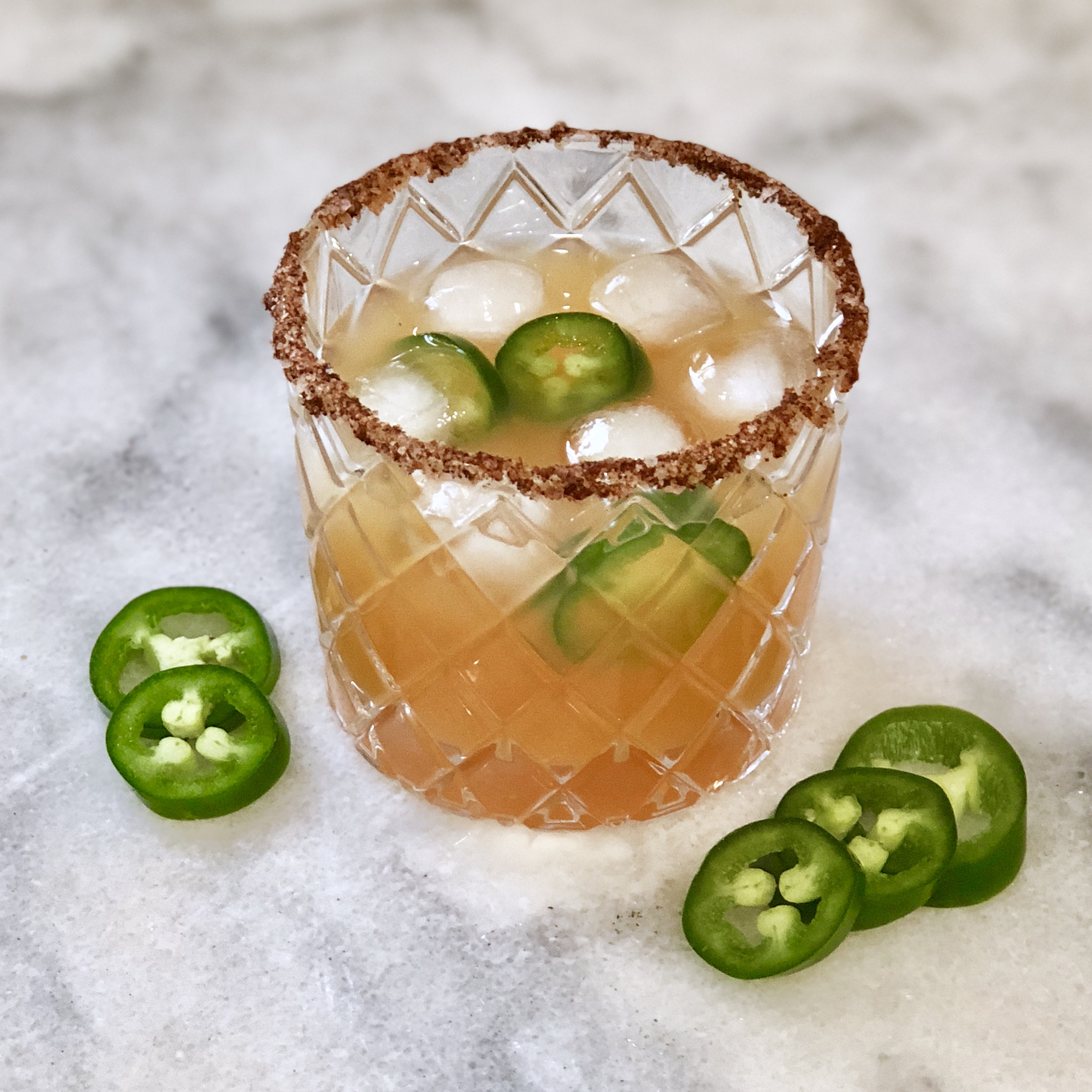 Spicy Blood Orange Mocktail | Thirsty Radish